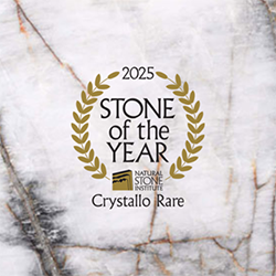 Natural Stone Institute - 2025 Stone of the Year: Crystallo Rare Quartzite